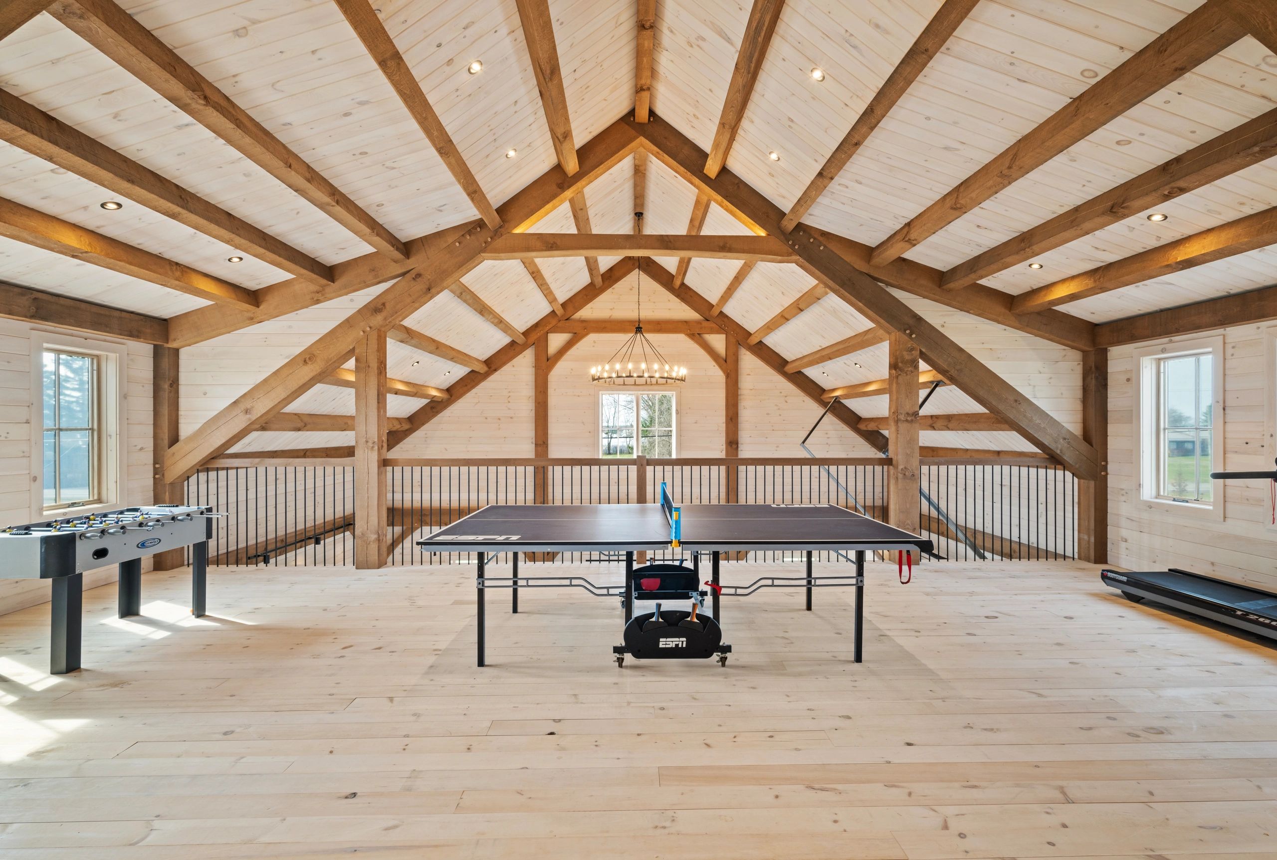A Timber Frame Garage in Fonthill That Blends Beauty and Function